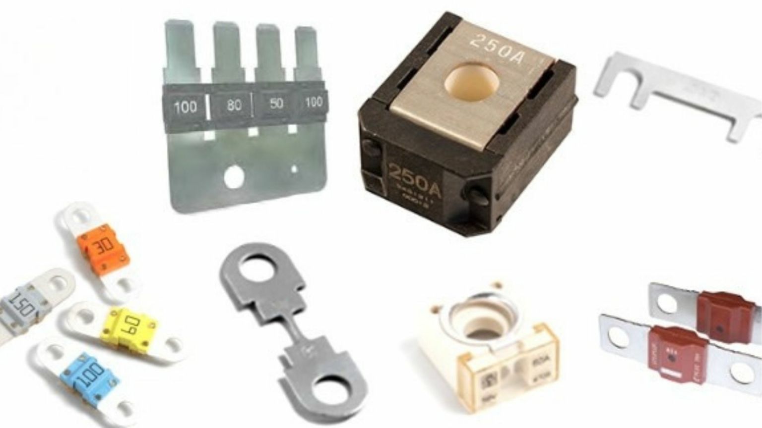 Types de fusibles de voiture - Schéma fusible